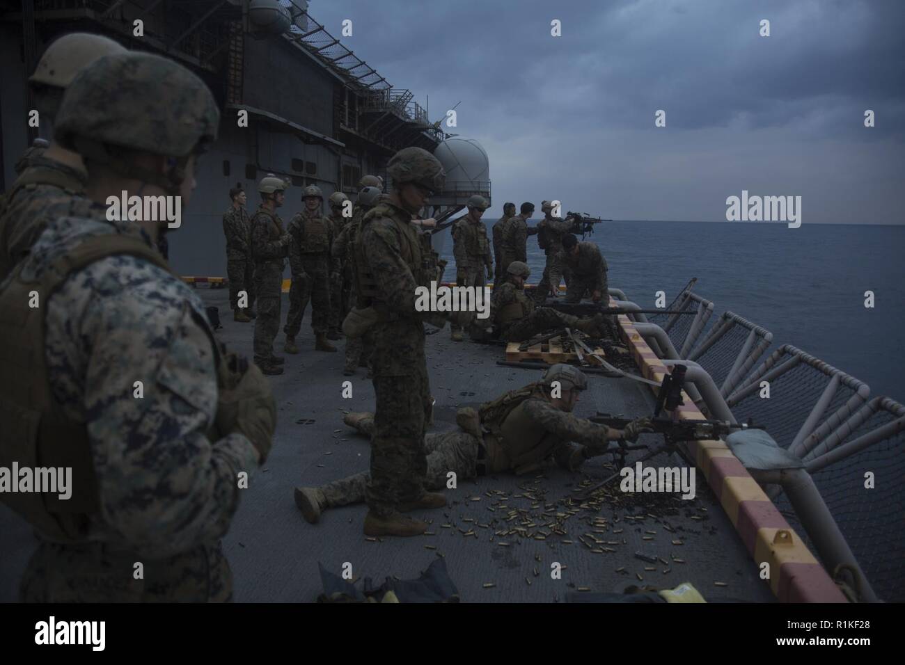 Marines with the 31st Marine Expeditionary Unit’s Amphibious ...