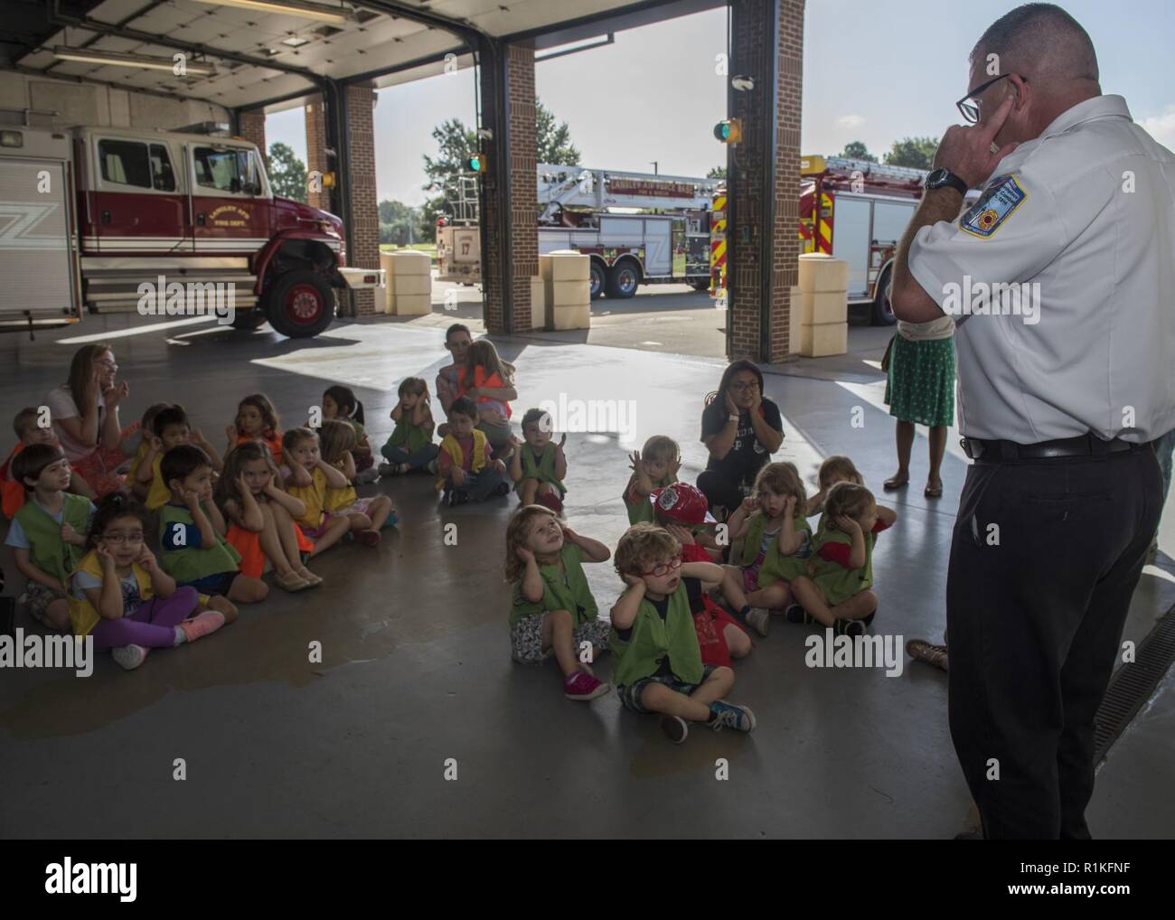 Kenneth Kline, 633rd Civil Engineer Squadron chief of fire prevention ...