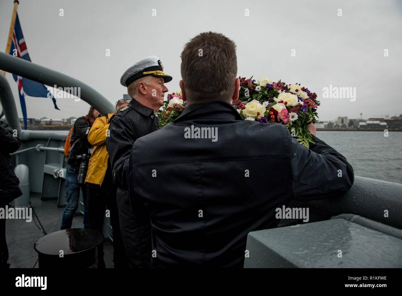 REYKJAVIK, Iceland (Oct. 16, 2018) - Adm. James G. Foggo III, commander ...