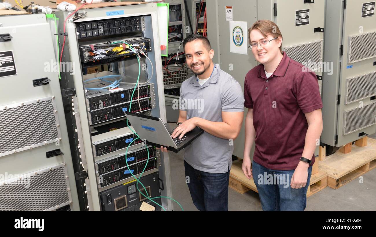 Consolidated afloat network and enterprise services hi-res stock ...