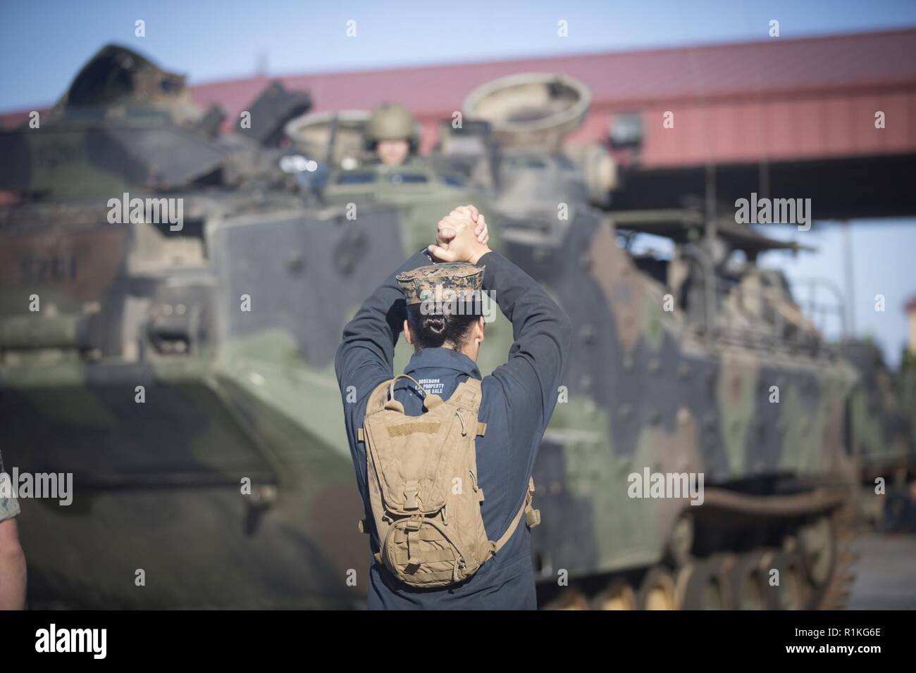 Aav p7 a1 amphibious assault vehicle hi-res stock photography and ...