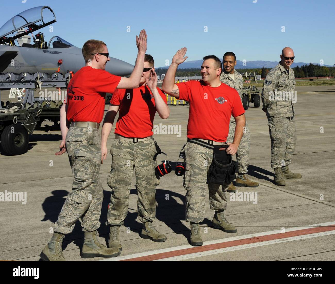 142nd aircraft maintenance squadron hi-res stock photography and images ...