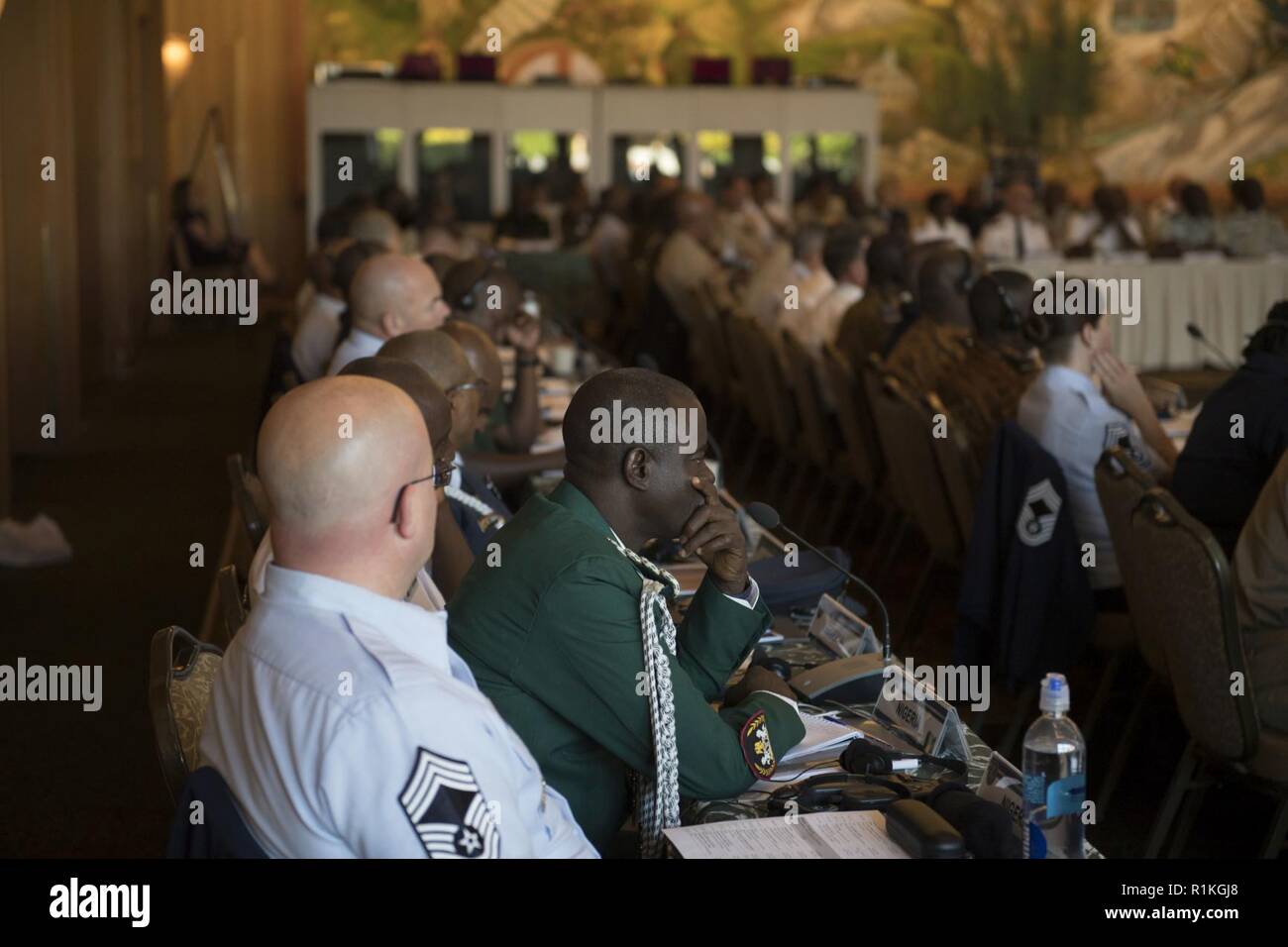 Senior Enlisted leaders participate in the 2018 conference Stock Photo ...