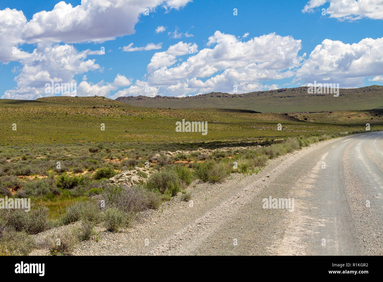 The Karoo, a arid semi desert area in South Africa Stock Photo - Alamy