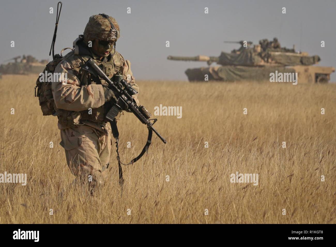 U.S. Army Staff Sgt. Velasquez assigned to 2nd Battalion, 5th Cavalry ...