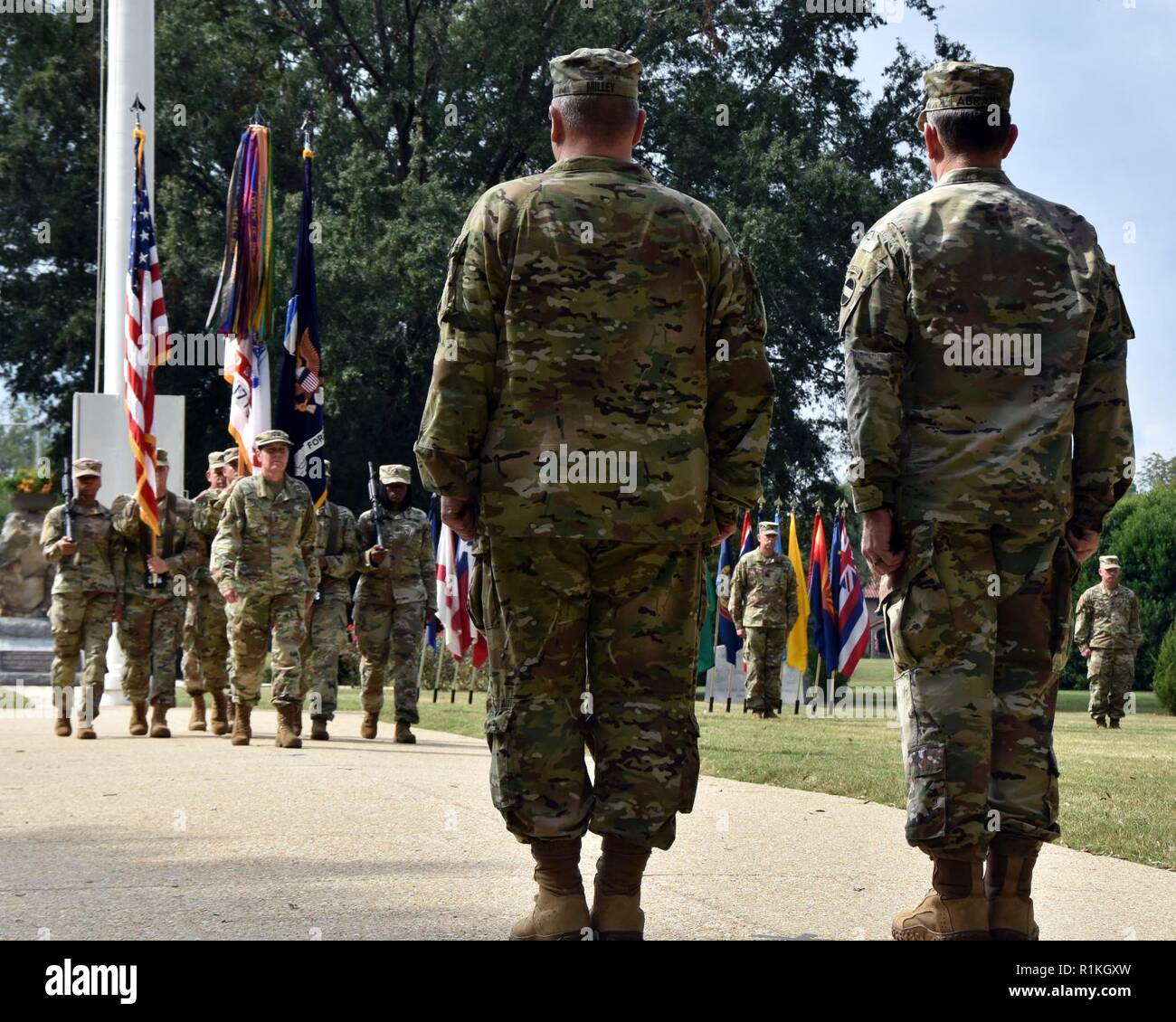 Gen. Robert B. “Abe” Abrams relinquished command of the U.S. Army ...
