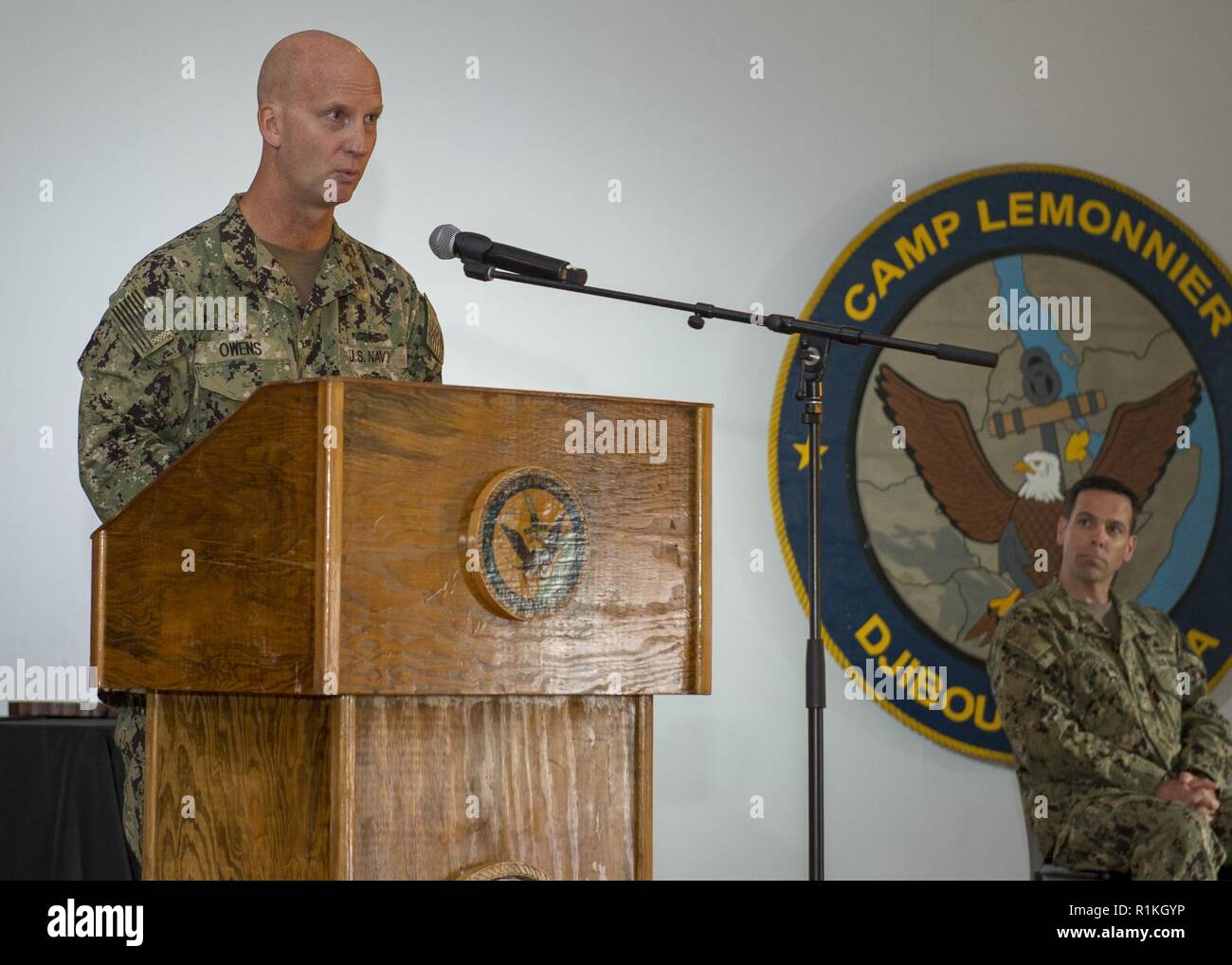 CAMP LEMONNIER, Djibouti – Cdr. Mark A. Thomas, transferred ...
