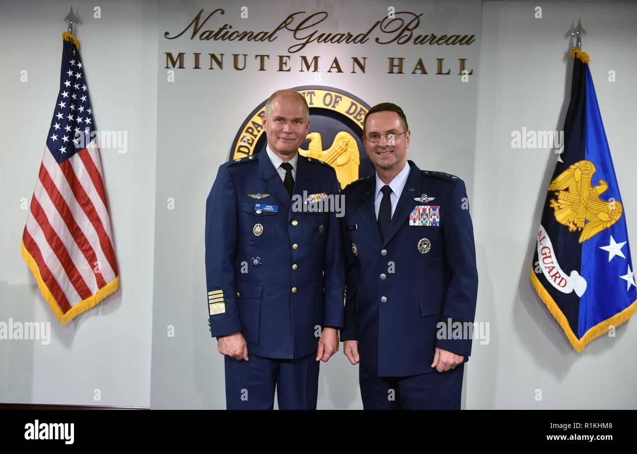 Air Force Gen. Joseph Lengyel, chief, National Guard Bureau, hosts Gen ...