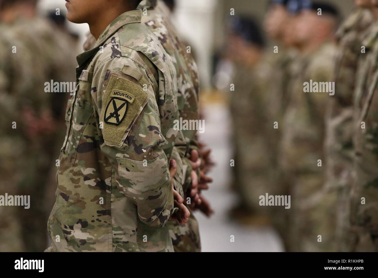 Soldiers of the 2nd Brigade Combat Team, 10th Mountain Division ...