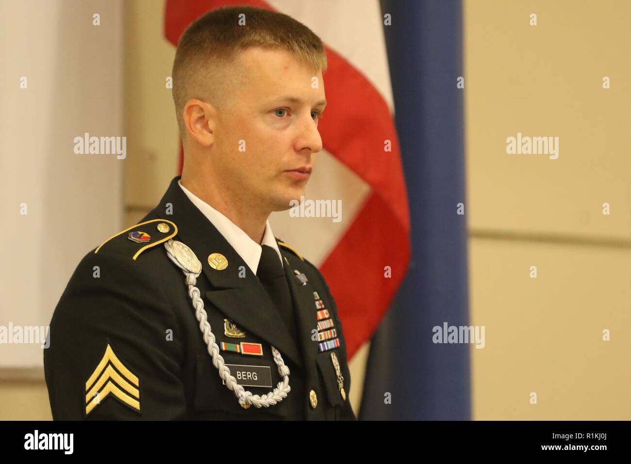 Sgt. Joshua Berg, a range operations noncommissioned officer for the ...