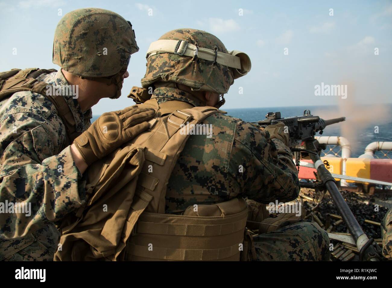 Cpl. Pedro Segura, a military policeman with Weapons Company, Battalion ...