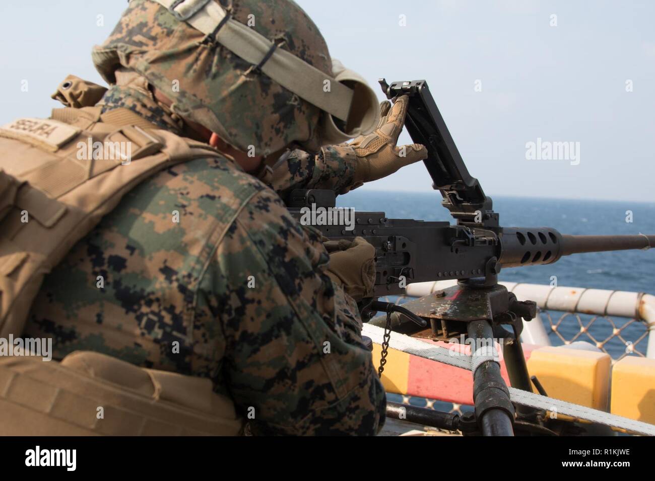 Cpl. Pedro Segura, a military policeman with Weapons Company, Battalion ...