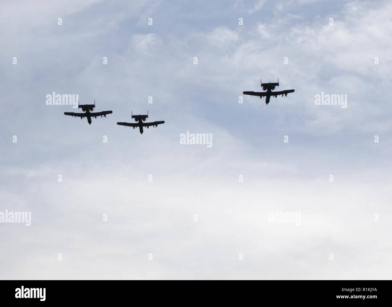 U.S. Air Force pilots with the 303d Fighter Squadron perform a missing ...