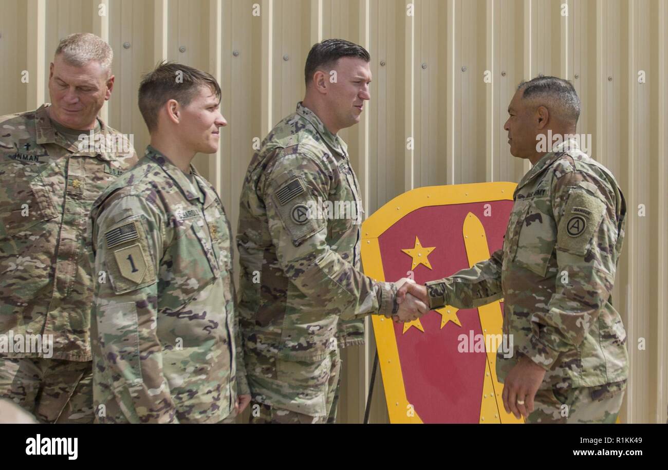 U.S. Army Lt. Gen. Michael X. Garrett, U.S. Army Central Commander ...