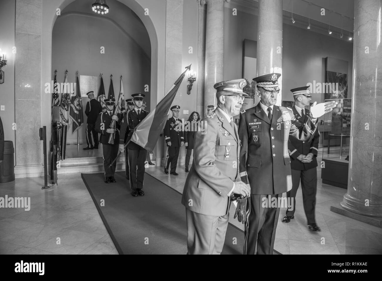 U.S. Army Maj. Gen. Michael Howard (right), commanding general, U.S ...