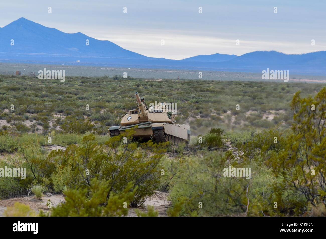 Armor Crewman assigned with B Co. 1st Battalion, 37th Armored Regiment ...
