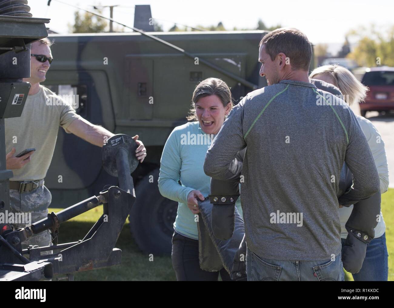 Employees from St. Lukes Outpatient Rehabilitation Center visited with ...