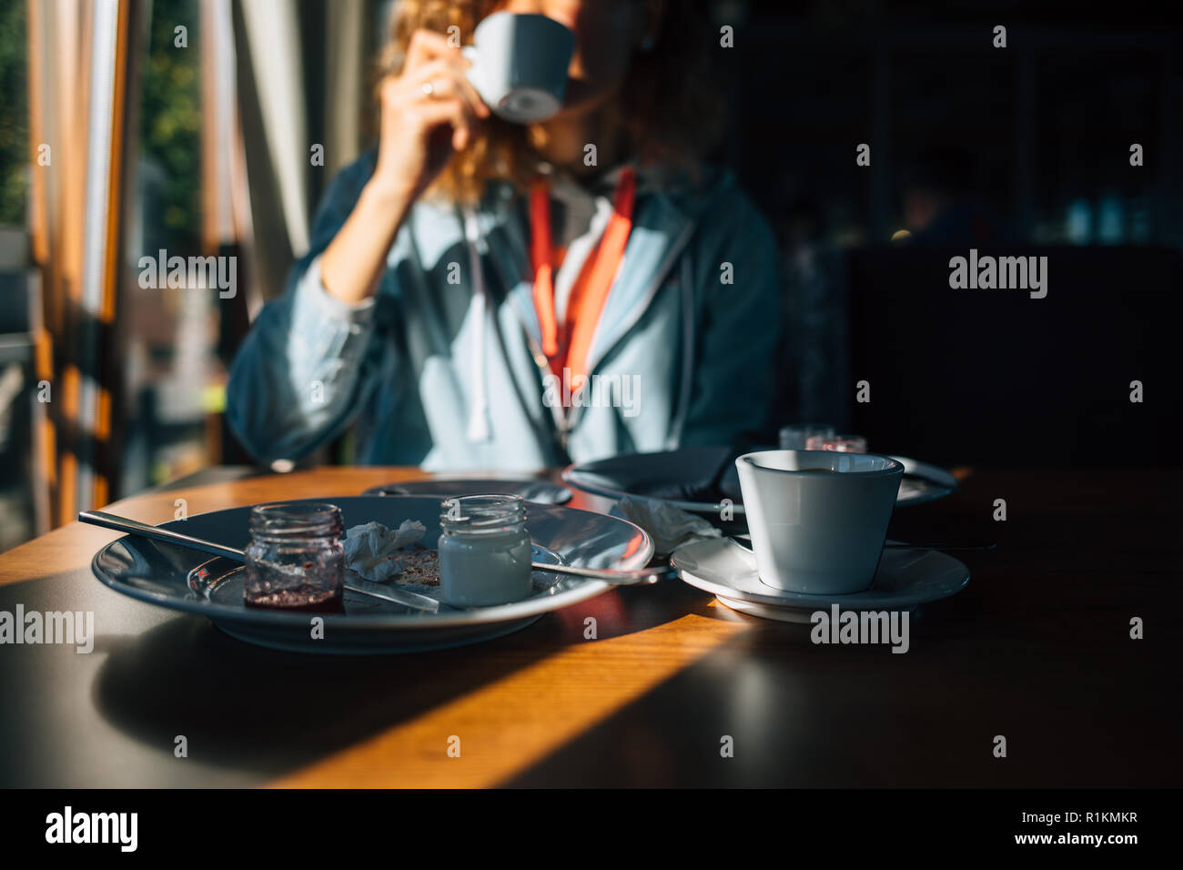 Finished eating hi-res stock photography and images - Alamy