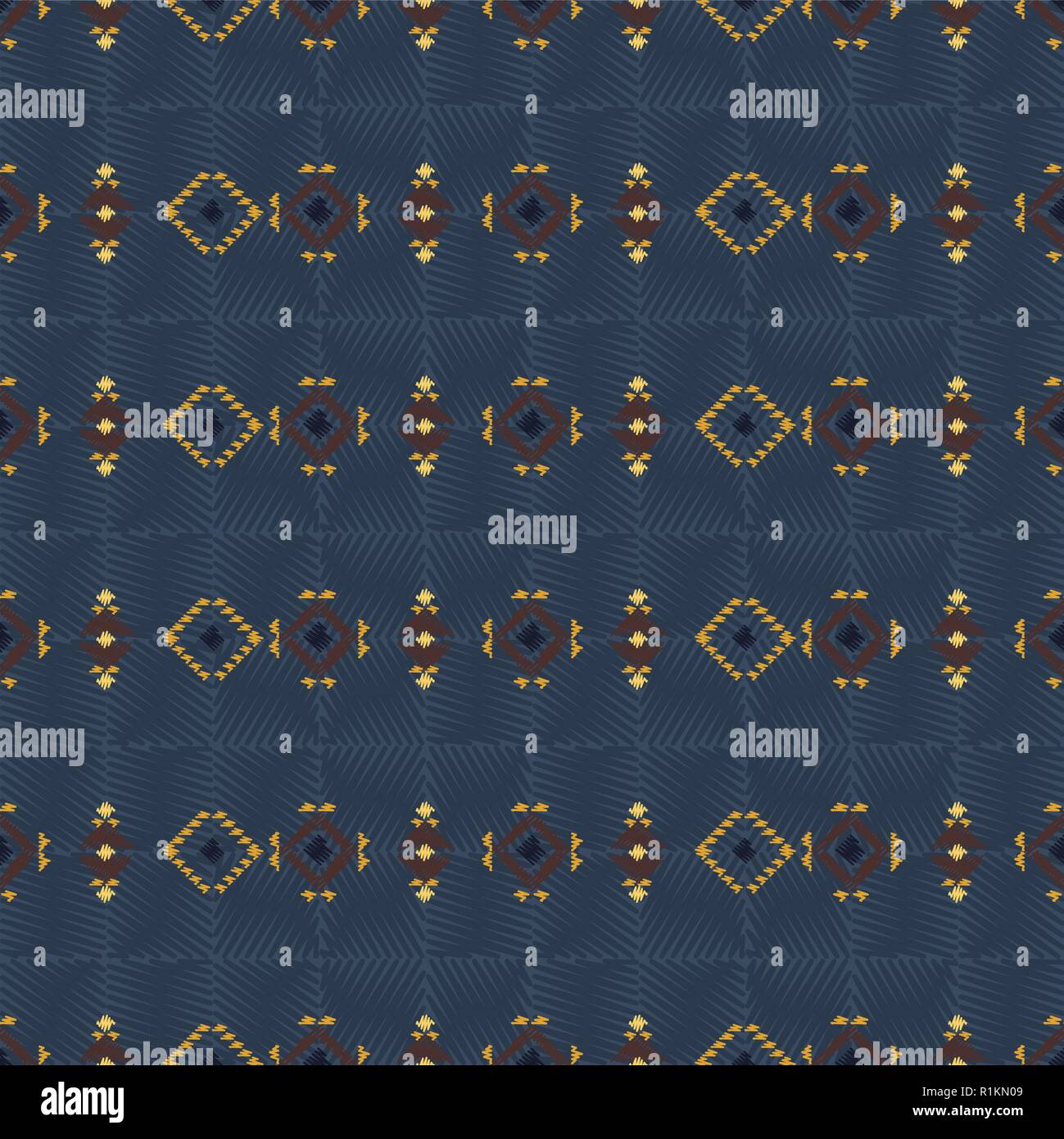 Geometric ethnic seamless pattern Stock Vector Image & Art - Alamy