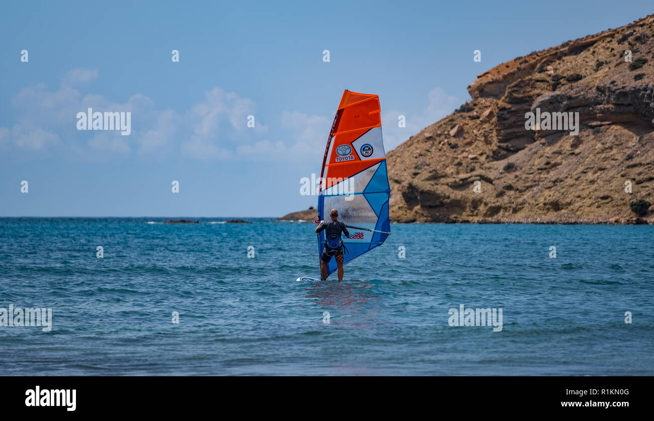 Windsurfer rides hi-res stock photography and images - Alamy