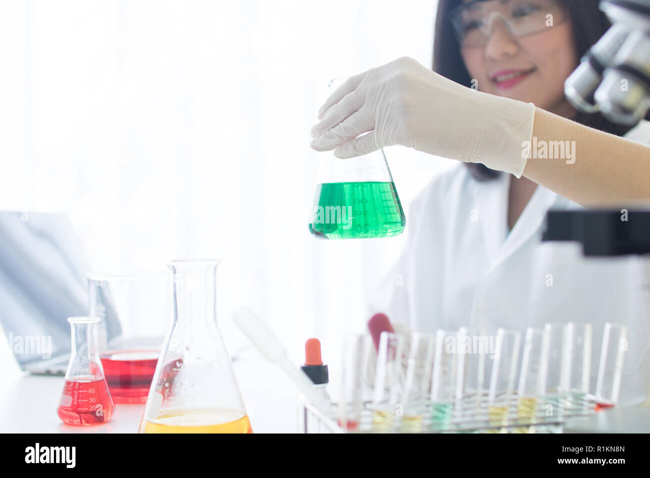 Reagent chemical hi-res stock photography and images - Alamy