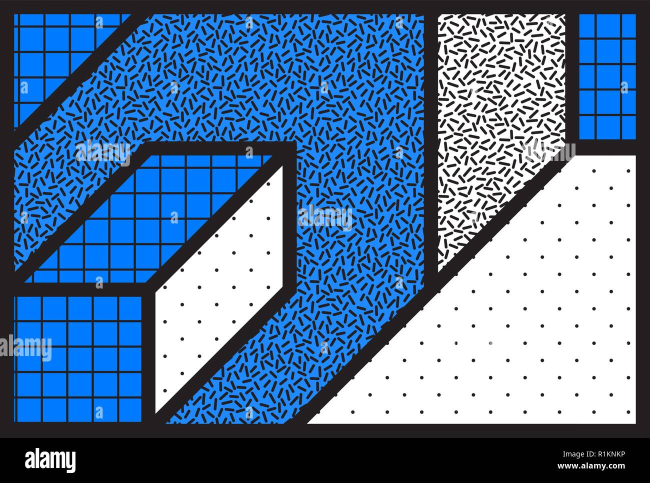 Memphis stroke Stock Vector Images - Alamy