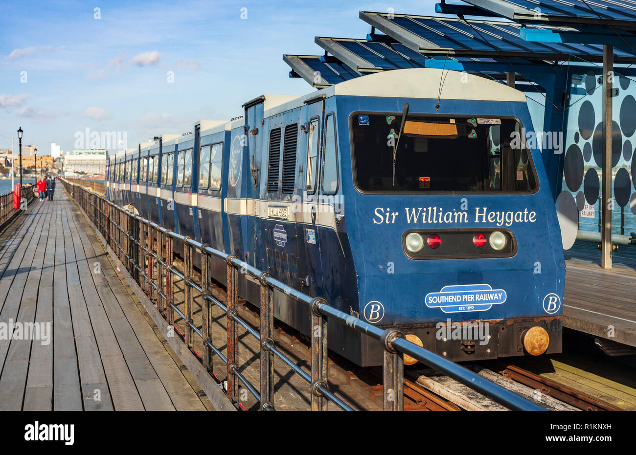 Southend pier railway hi-res stock photography and images - Alamy