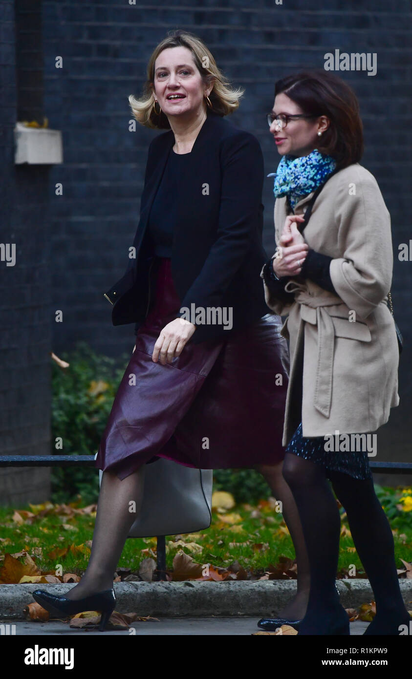 Former home secretary amber rudd leaves downing street hi-res stock ...