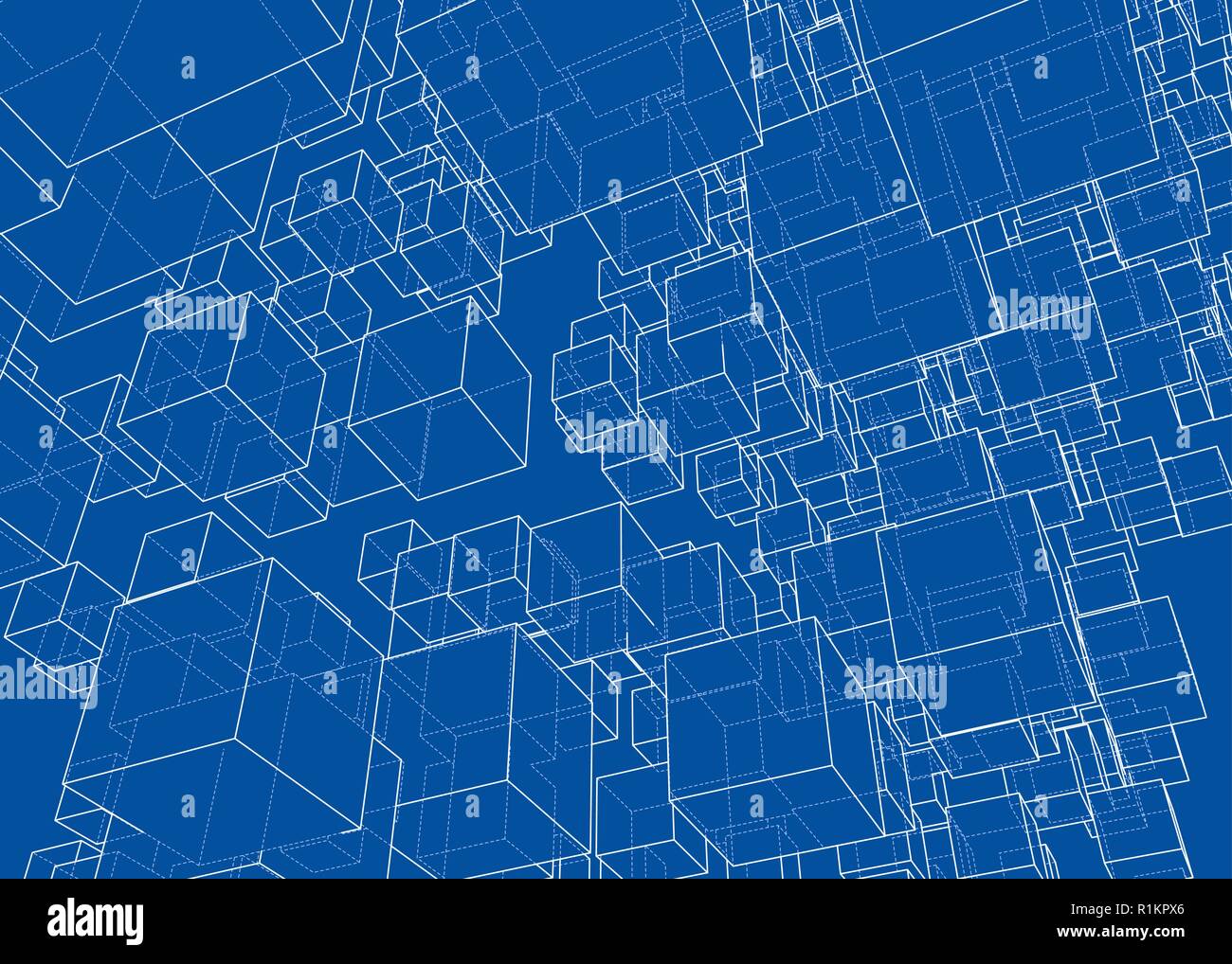 Vector abstract boxes background Stock Vector Image & Art - Alamy