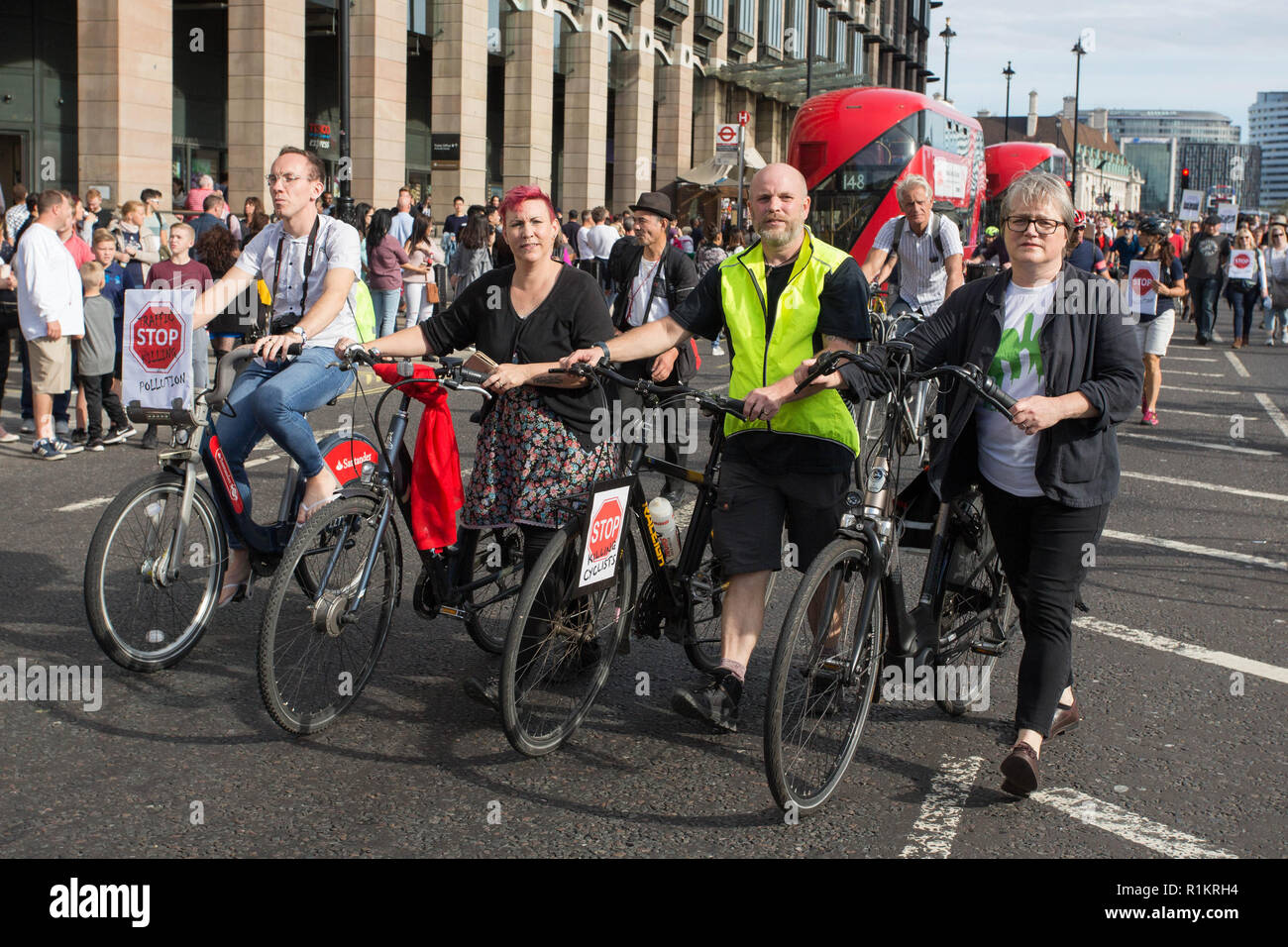Campaign group Stop Killing Cyclists hold National Funeral, Die-In for ...