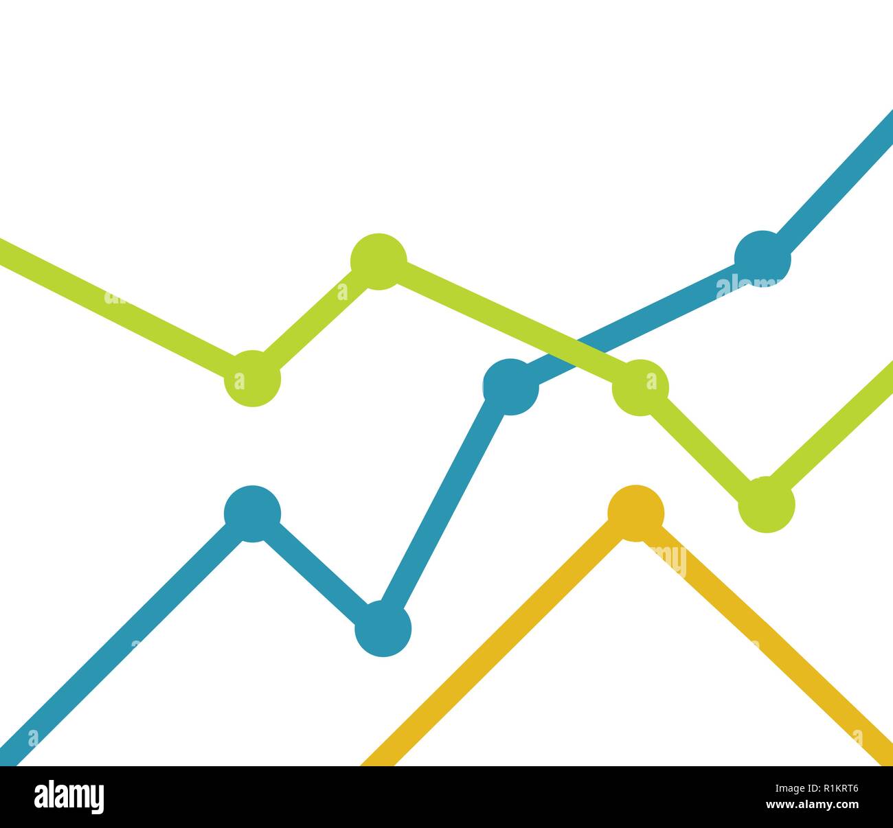 Best chart icon. Flat illustration of chart vector icon isolated on ...