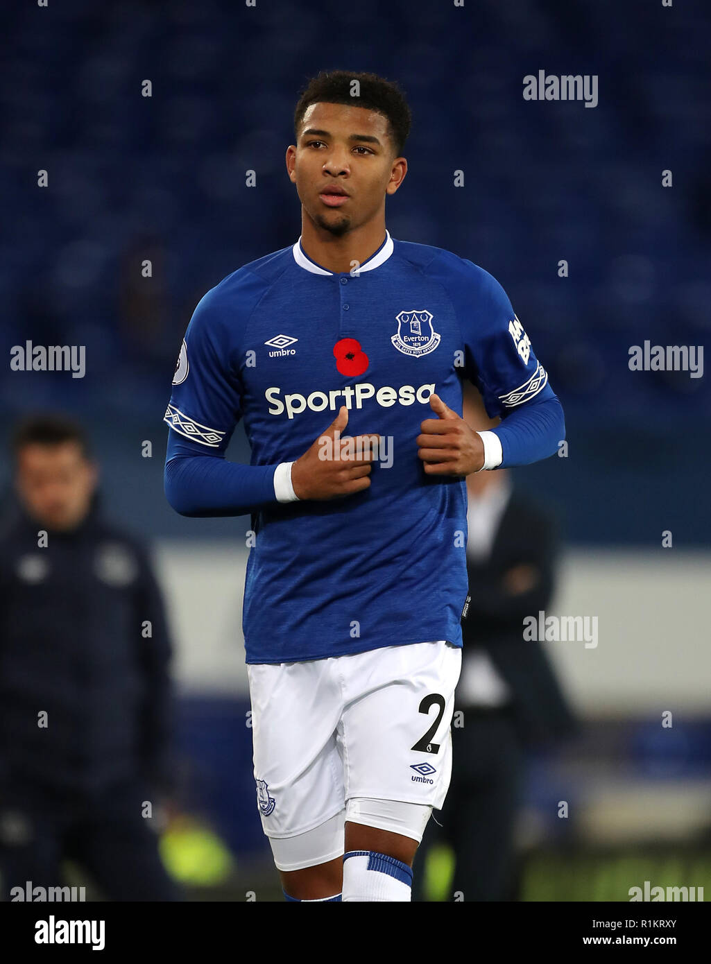 Mason Holgate, Everton Stock Photo - Alamy