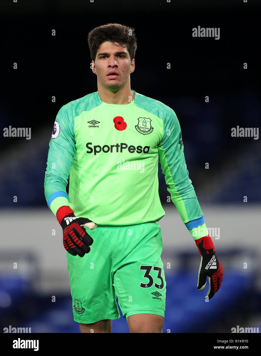 Everton's goalkeeper Joao Virginia Stock Photo - Alamy