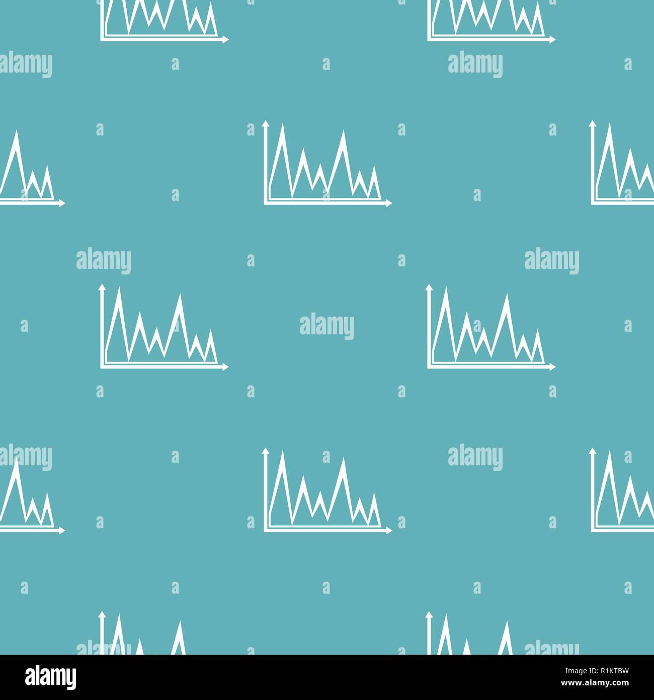 Finance graph icon. Simple illustration of graph vector icon for any ...