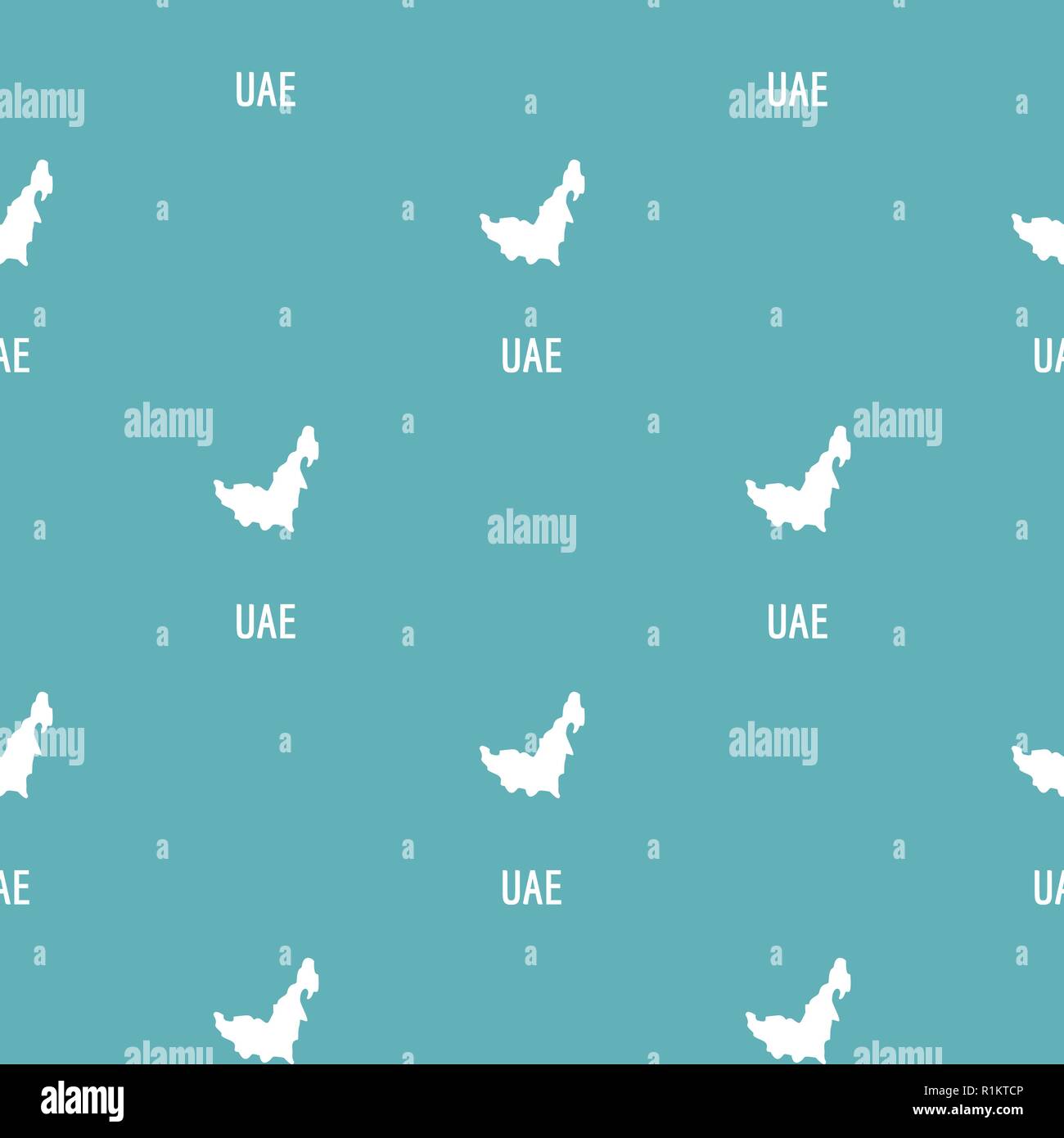 UAE map in black. Simple illustration of UAE map vector isolated on ...