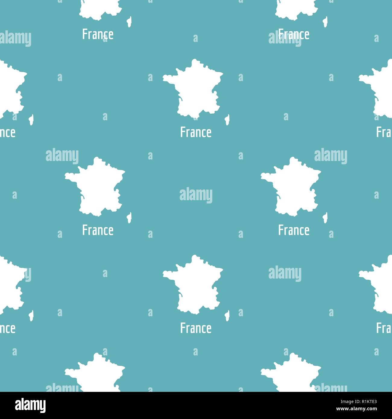 France map in black. Simple illustration of France map vector isolated ...