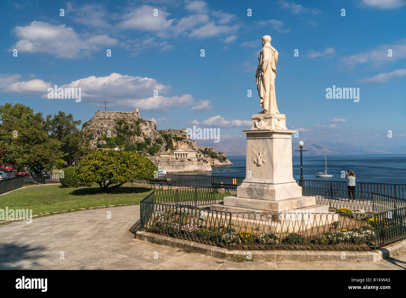Corfu City Statue Stock Photos & Corfu City Statue Stock Images - Alamy