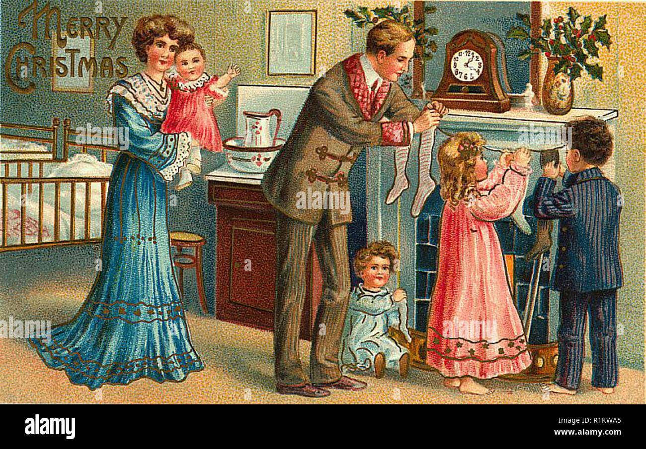 Vintage Christmas Family Photos