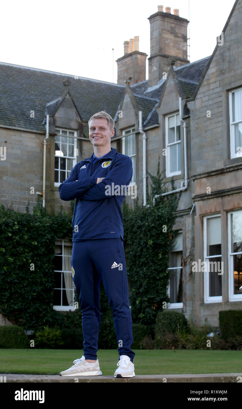 Scotland's Gary Mackay-Steven during a photocall in Edinburgh. PRESS ...