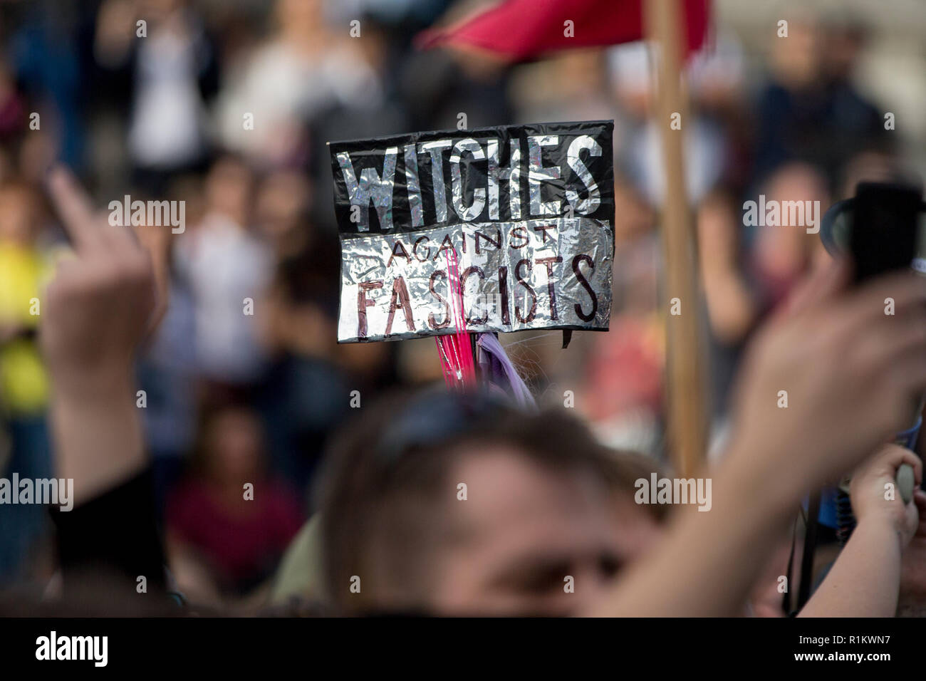 Counter demonstrations between the Democratic Football Lads Alliance ...