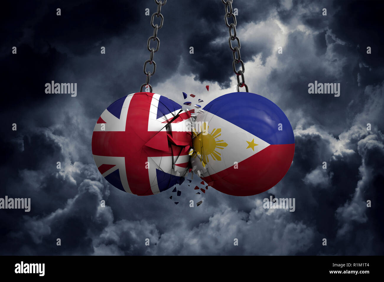 United kingdom philippines flag hi-res stock photography and images - Alamy