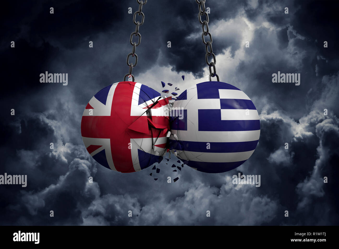 British greek relations hi-res stock photography and images - Alamy