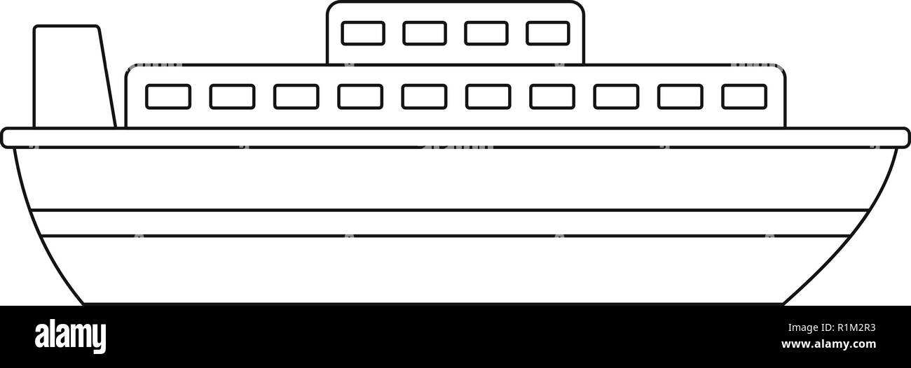 Steamer icon. Outline illustration of steamer vector icon for web Stock ...