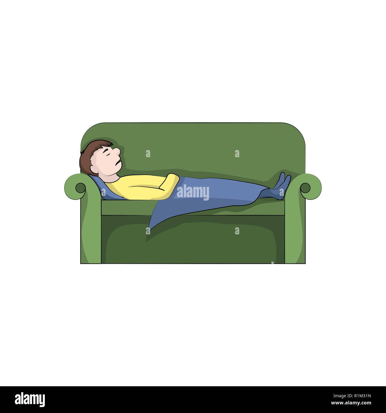 Lazy Vector Vectors High Resolution Stock Photography and Images - Alamy