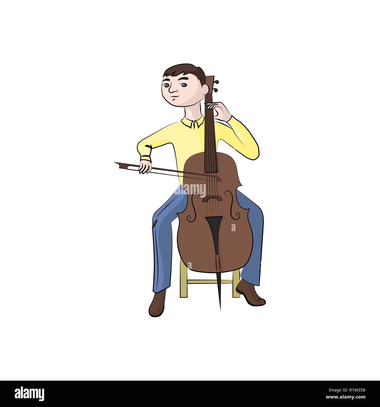 Play The Cello Stock Photos & Play The Cello Stock Images - Alamy