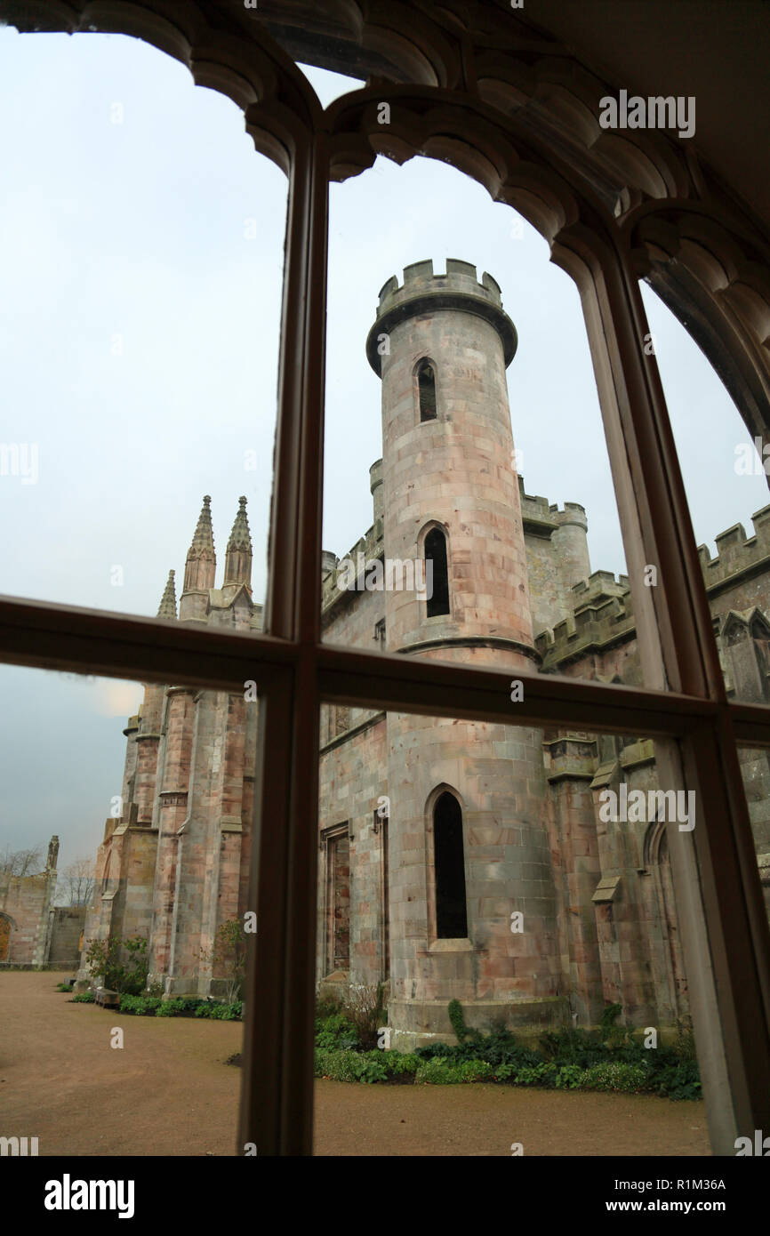 Lowther castle near Penrith, Cumbria, England,UK Stock Photo - Alamy