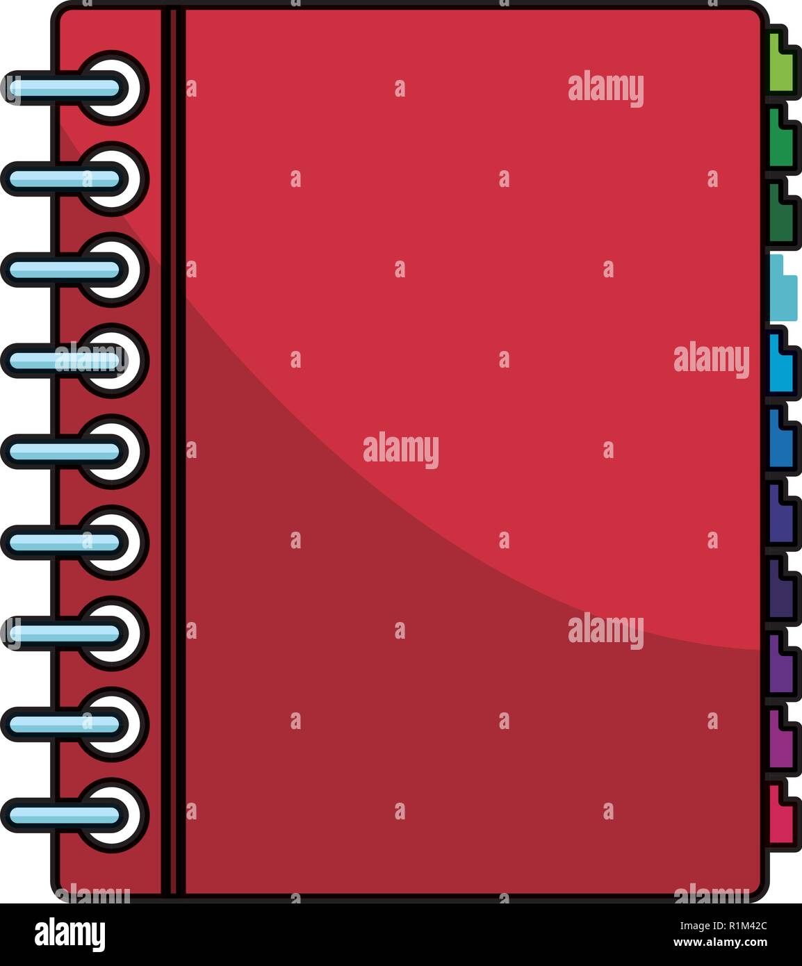 Address book symbol vector illustration graphic design Stock Vector ...