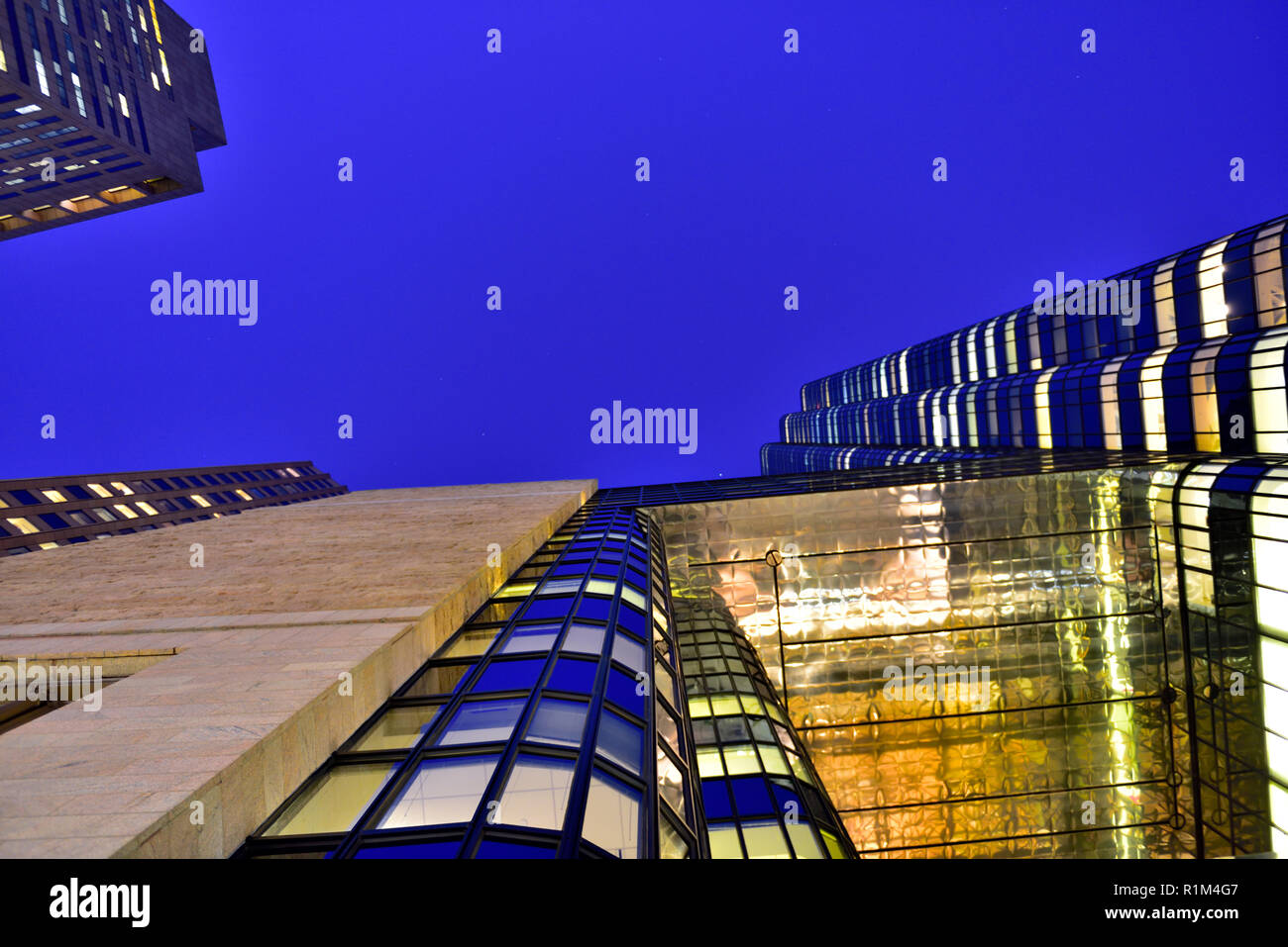 Abstract sky and downtown windows hi-res stock photography and images ...