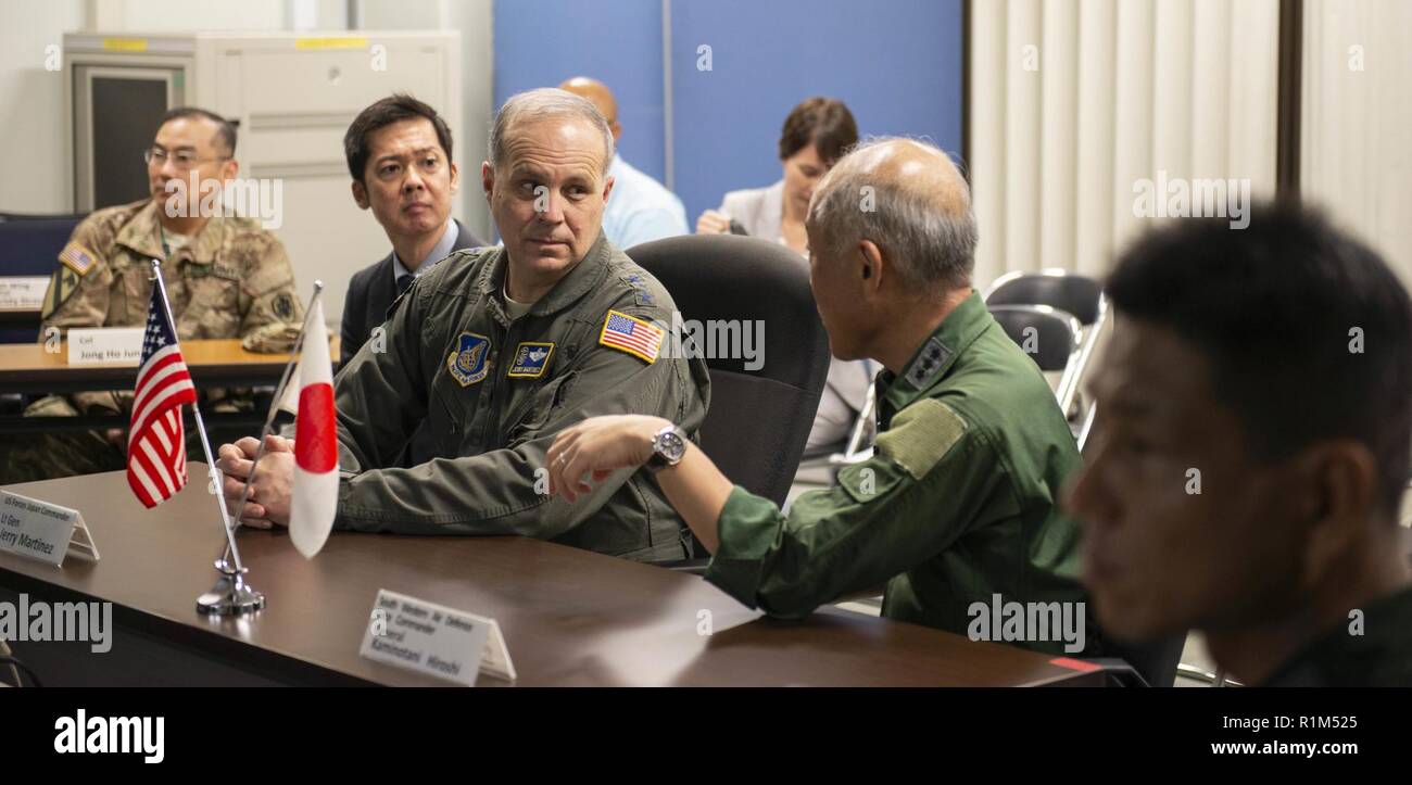 Lt. Gen. Jerry Martinez, U.S. Forces, Japan, commander, attends a ...