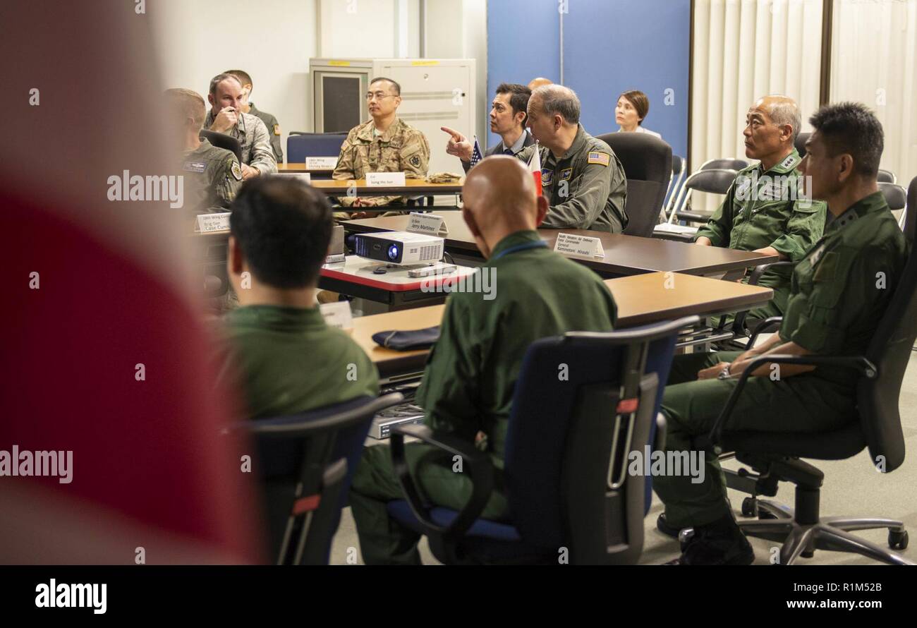 Lt. Gen. Jerry Martinez, U.S. Forces, Japan, commander, attends a ...